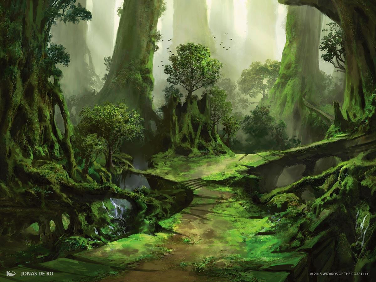 dominaria « Basic Land Art